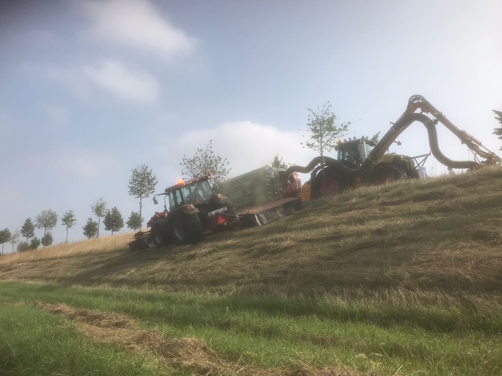 Maaien van bermen - Elco Cultuur Technisch Werk